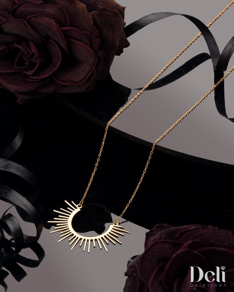 گردنبند طلا طلوع - خرید طلا از گالری طلای دلی گلد